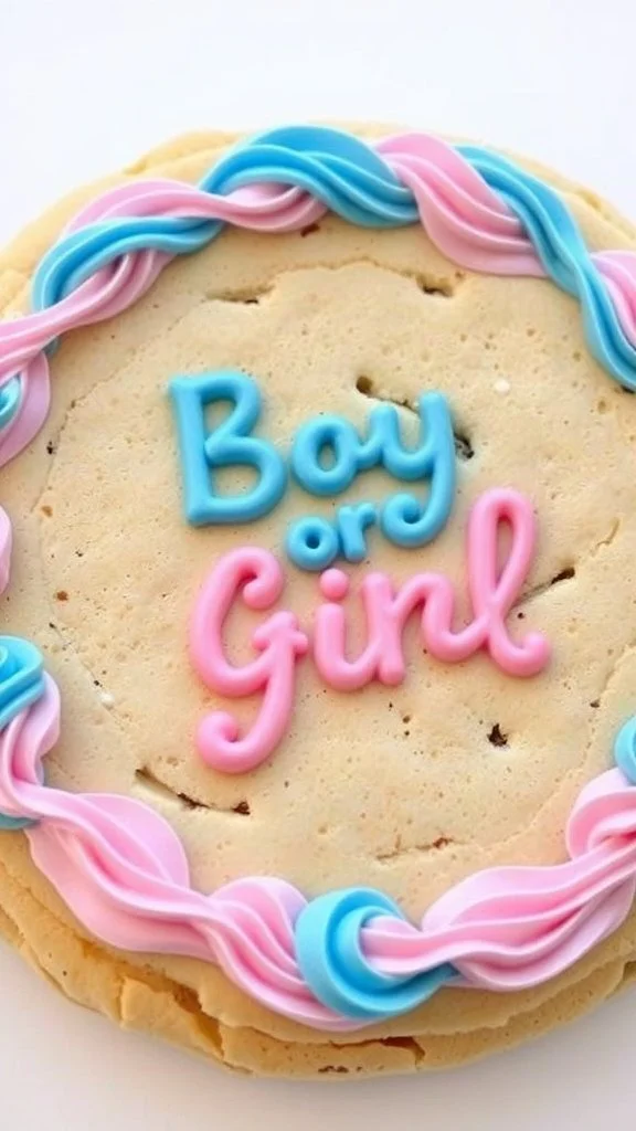 20 Creative Gender Reveal Cookies Ideas — Mom's First Steps