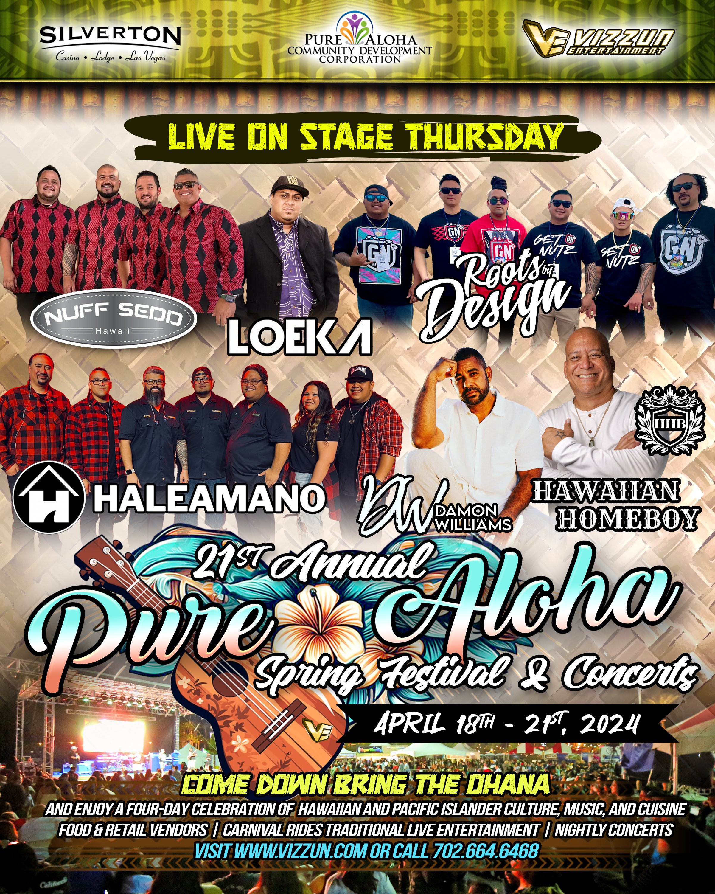 Festival & Concert Location — Pure Aloha Festival & Concert | Las Vegas