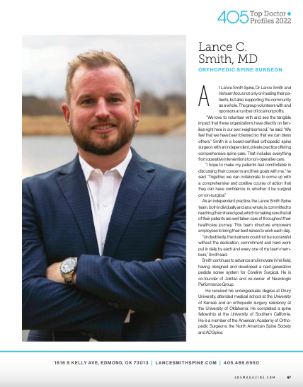 Lance C. Smith — Apex Healthcare Partners
