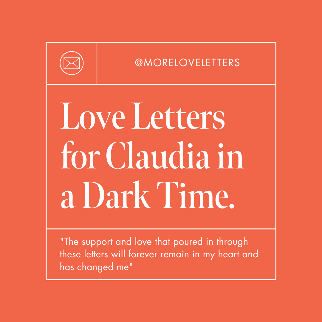 350+ Love Letters for Claudia. — The World Needs More Love Letters