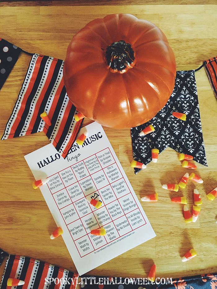 Halloween Music Bingo — Spooky Little Halloween
