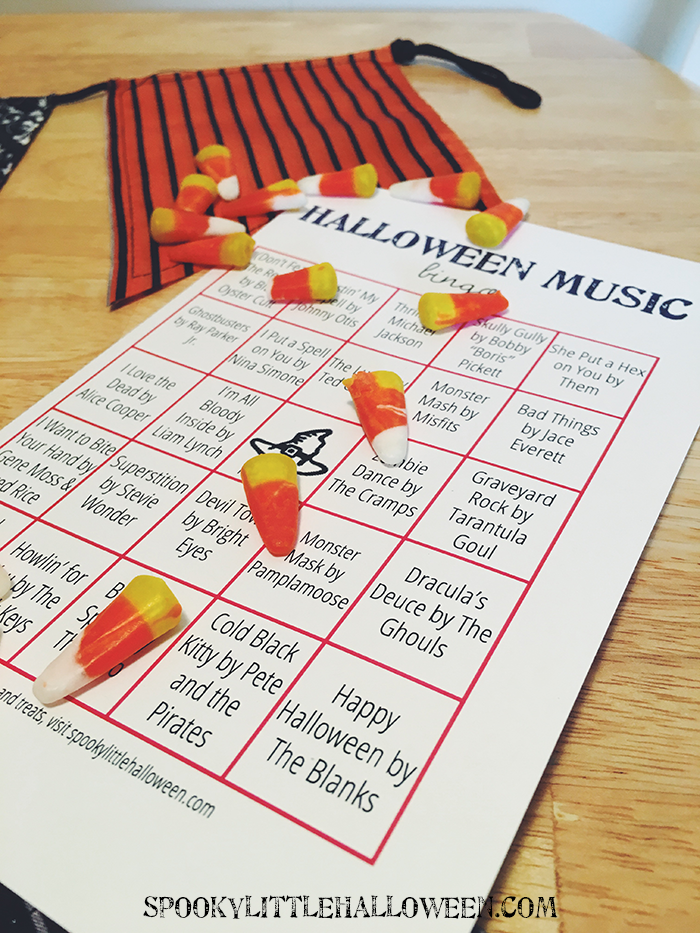 Halloween Music Bingo — Spooky Little Halloween