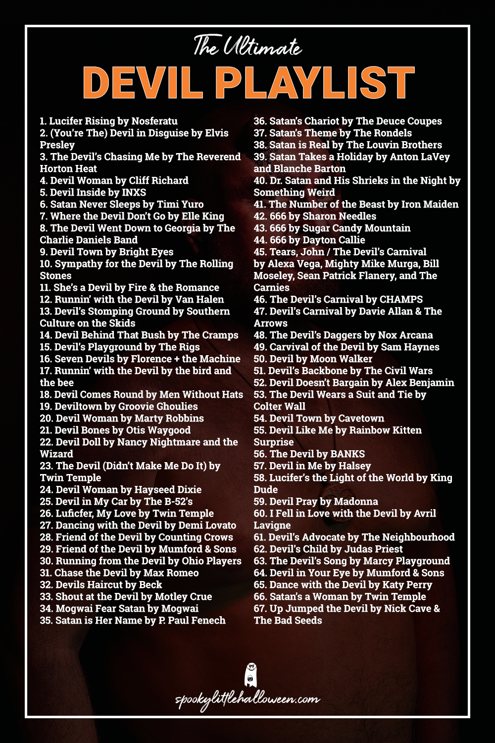The Ultimate Devil Playlist — Spooky Little Halloween