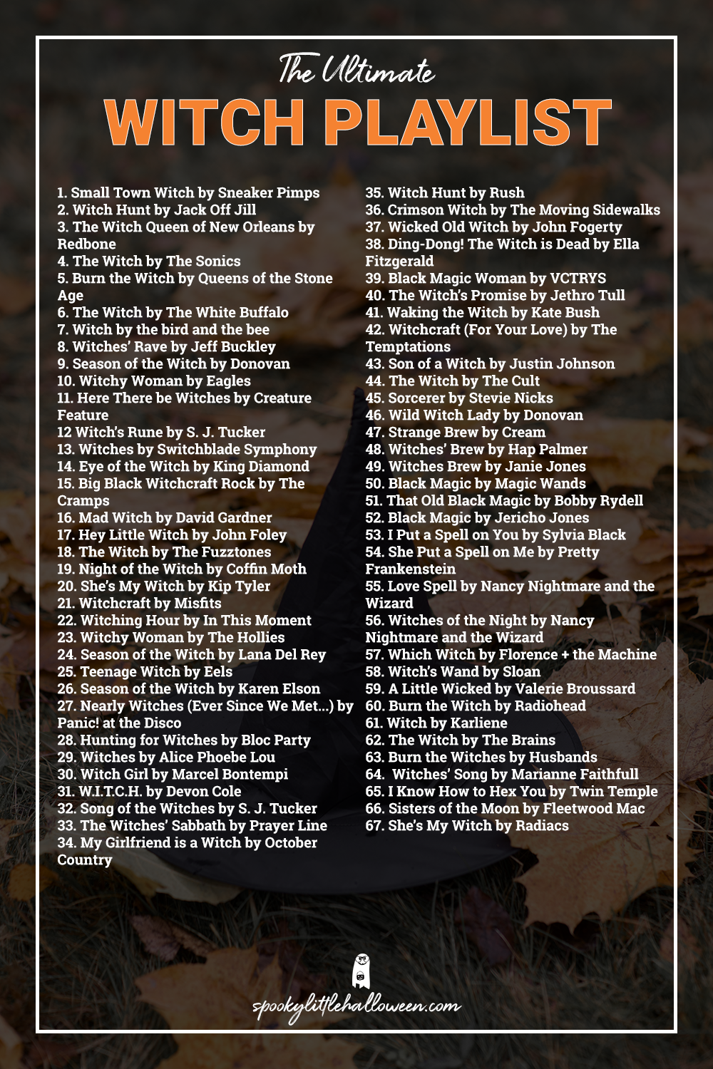 The Ultimate Witch Playlist — Spooky Little Halloween