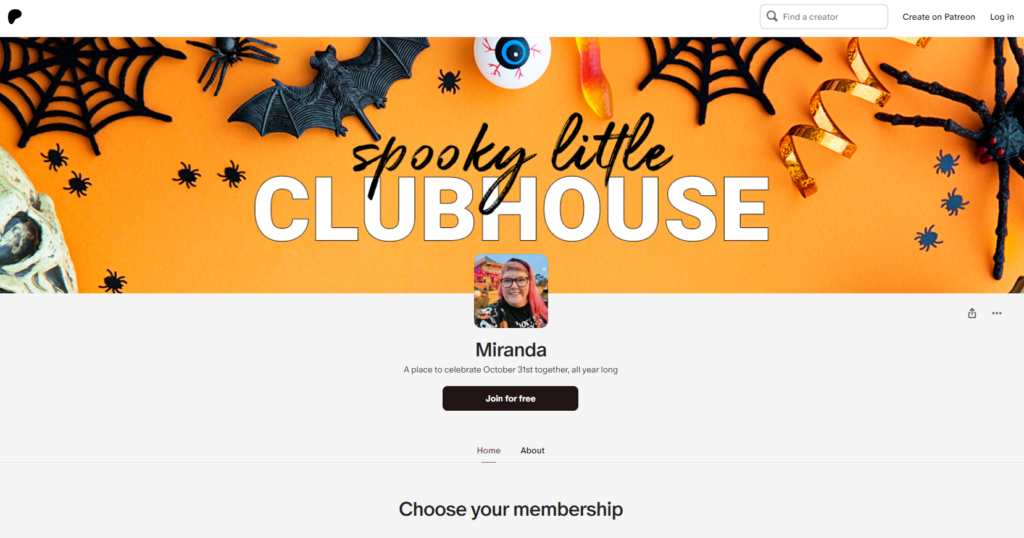 Join me on Patreon in the Spooky Little Clubhouse — Spooky Little Halloween