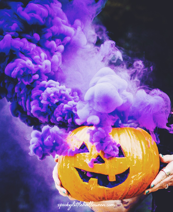 How to Make a Smoking Pumpkin — Spooky Little Halloween