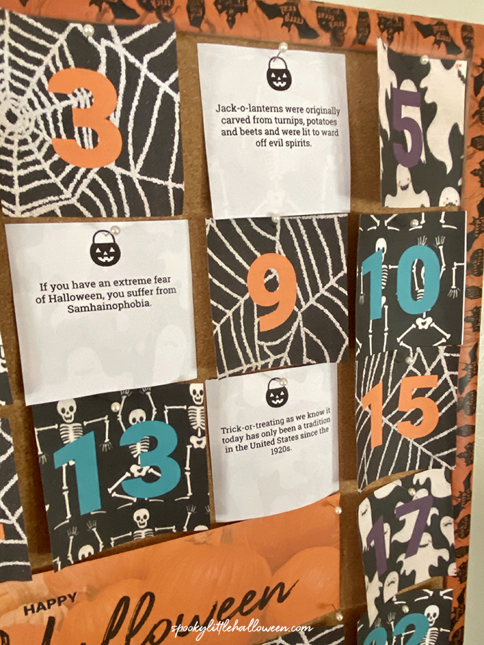 How to Make a Halloween Countdown Calendar — Spooky Little Halloween