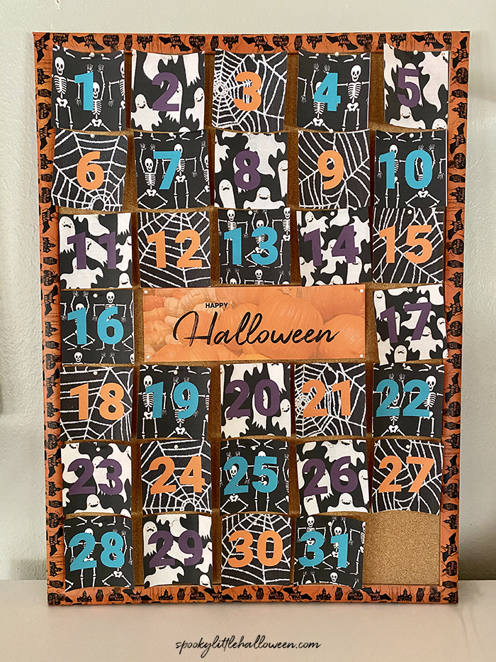 How to Make a Halloween Countdown Calendar — Spooky Little Halloween
