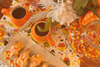 A Candy Corn Tea Party — Spooky Little Halloween