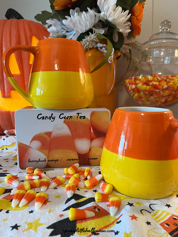 A Candy Corn Tea Party — Spooky Little Halloween