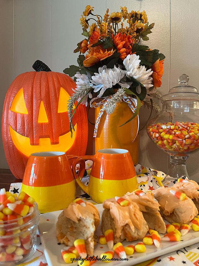 A Candy Corn Tea Party — Spooky Little Halloween