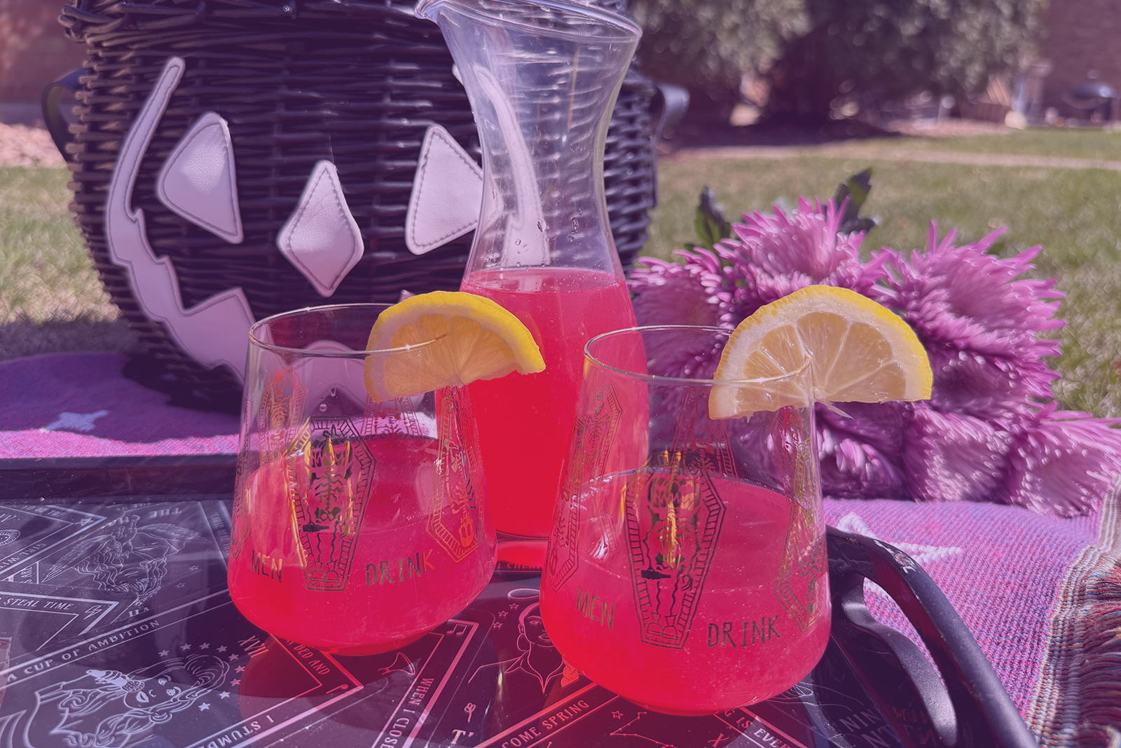 Springoween Picnic: Cranberry Coven Cooler — Spooky Little Halloween