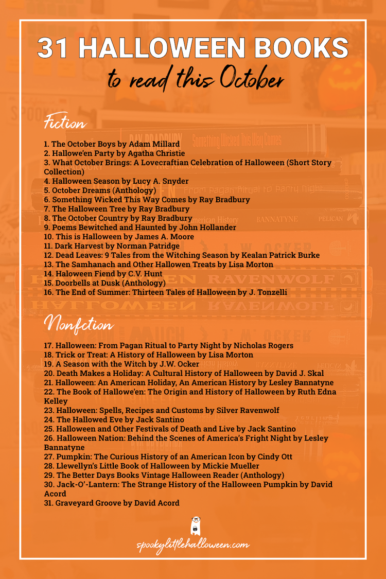 31 Halloween Books to Read This October — Spooky Little Halloween