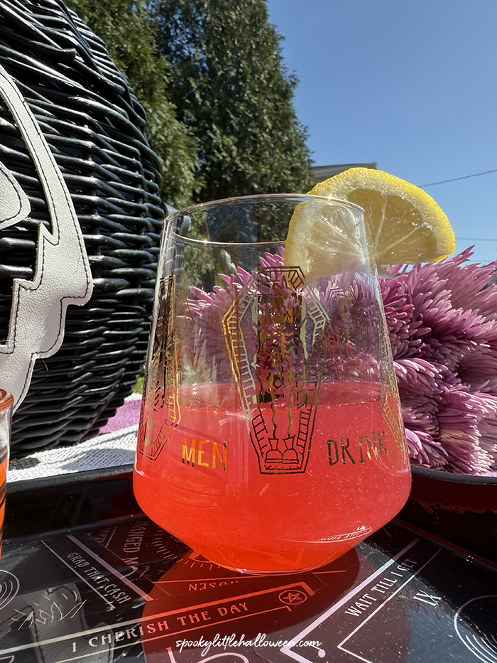 Springoween Picnic: Cranberry Coven Cooler — Spooky Little Halloween
