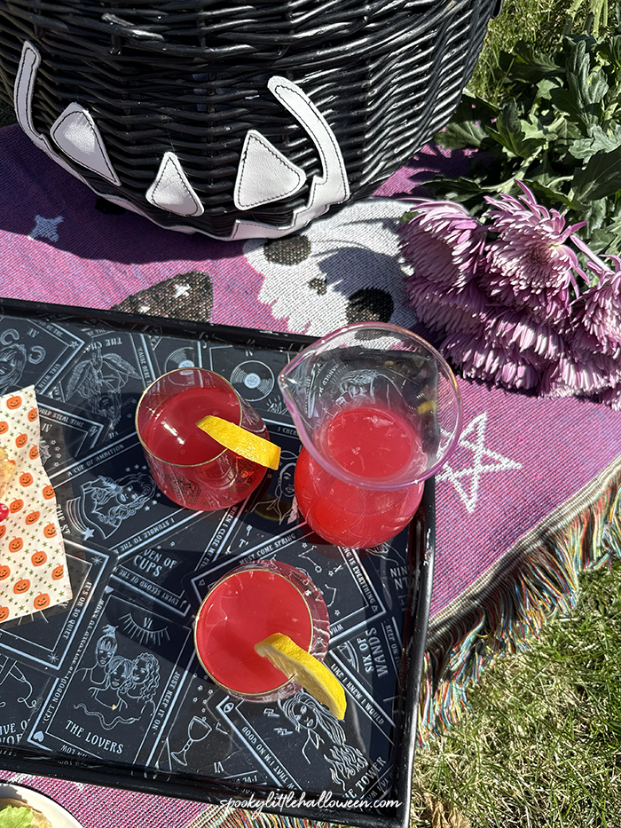 Springoween Picnic: Cranberry Coven Cooler — Spooky Little Halloween