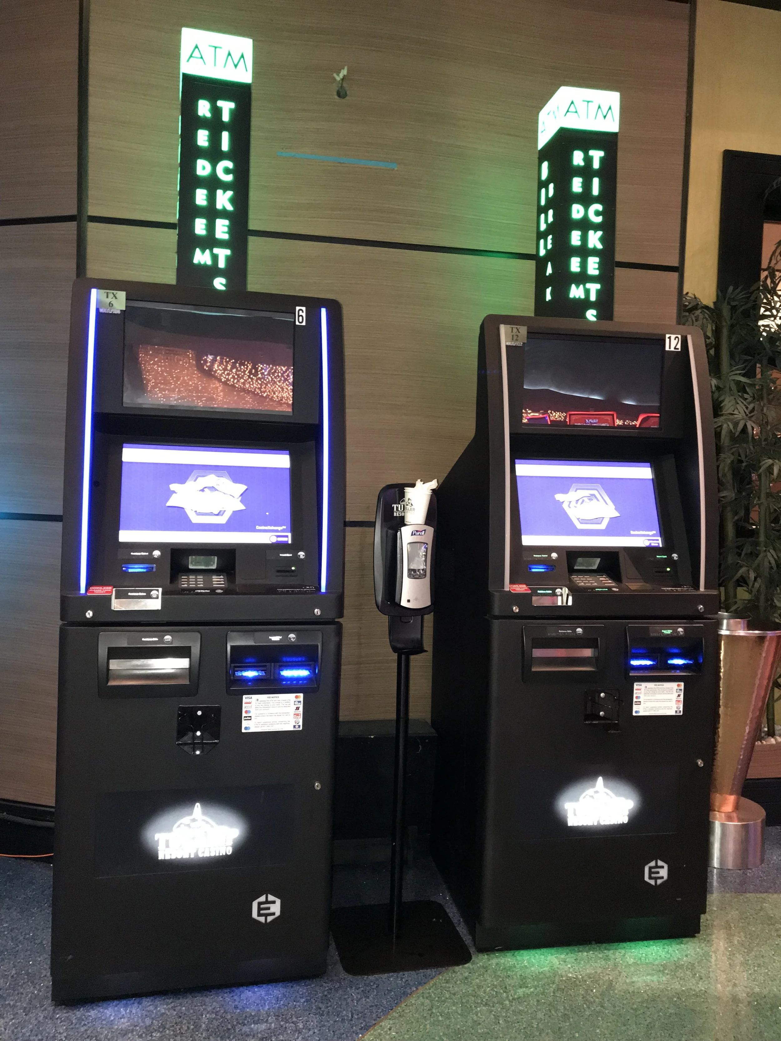 ATM KIOSKS — Casino Products Worldwide
