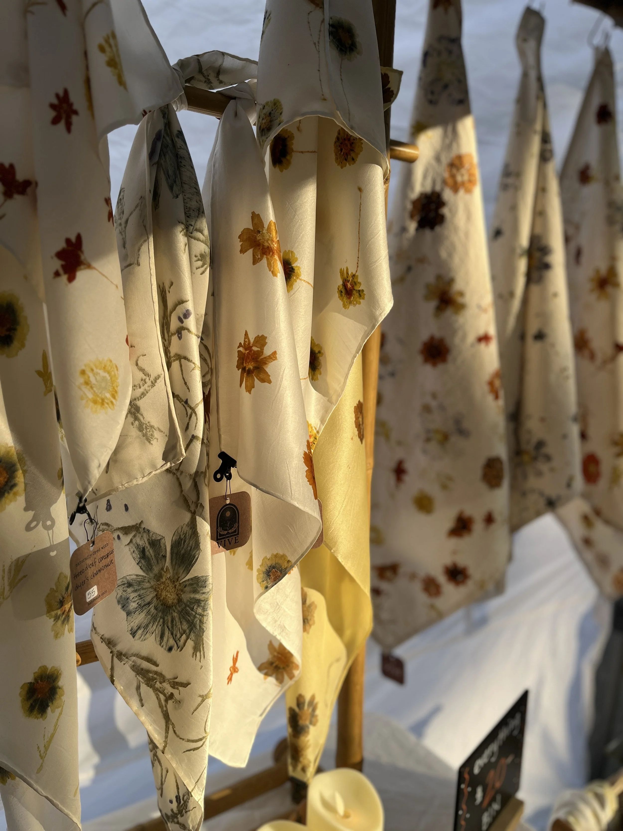 Vive Textiles - Naturally Dyed Clothing and Eco-Prints