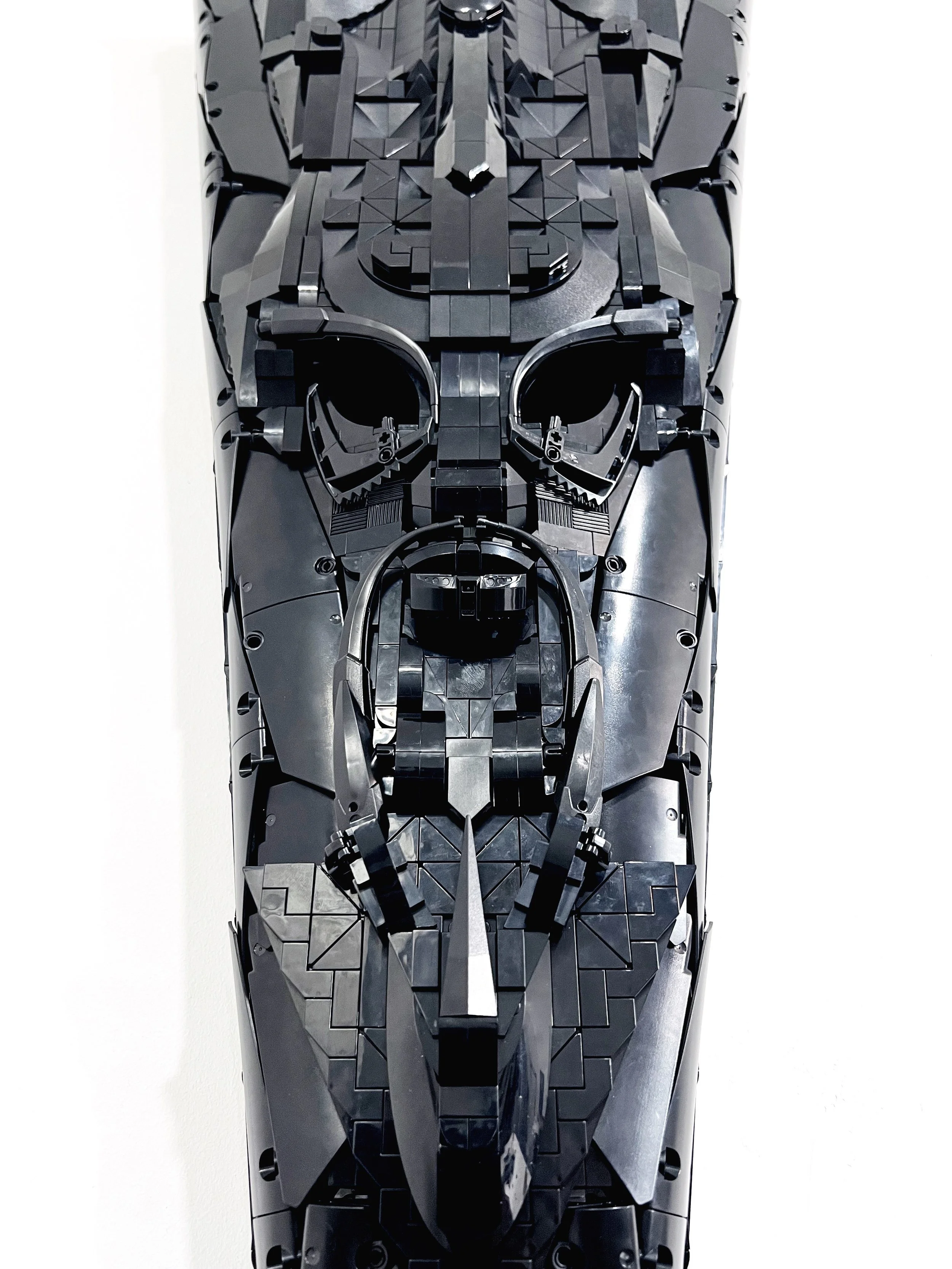 LEGO® sculptures by Ekow Nimako of West African masks in the form of ...