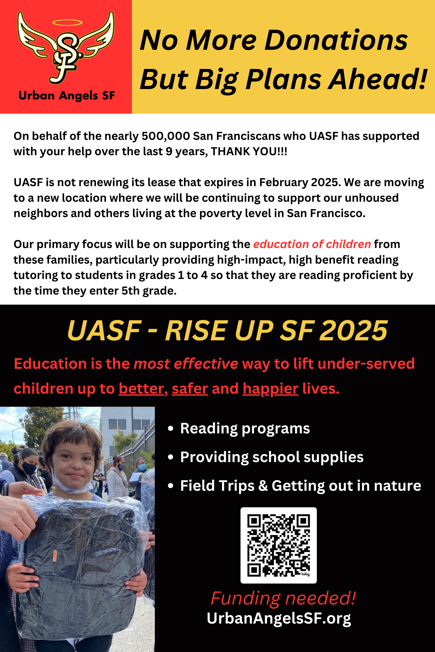 In-Kind Donations — Urban Angels SF - Nonprofit Serving Children In ...