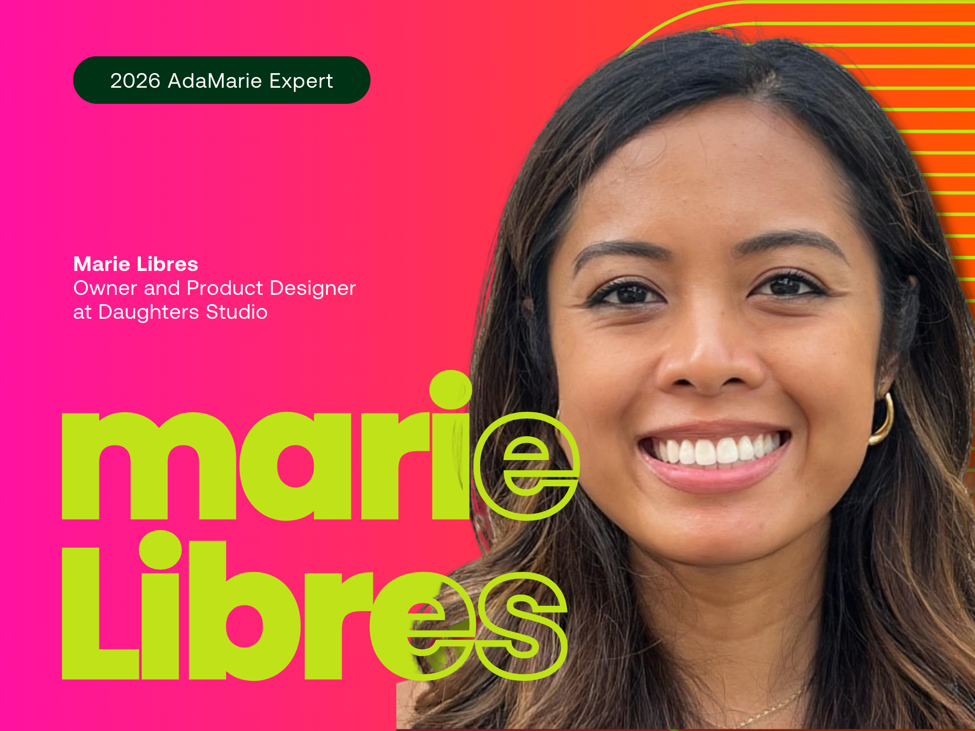 Meet Marie Libres, 2026 AdaMarie Expert — AdaMarie