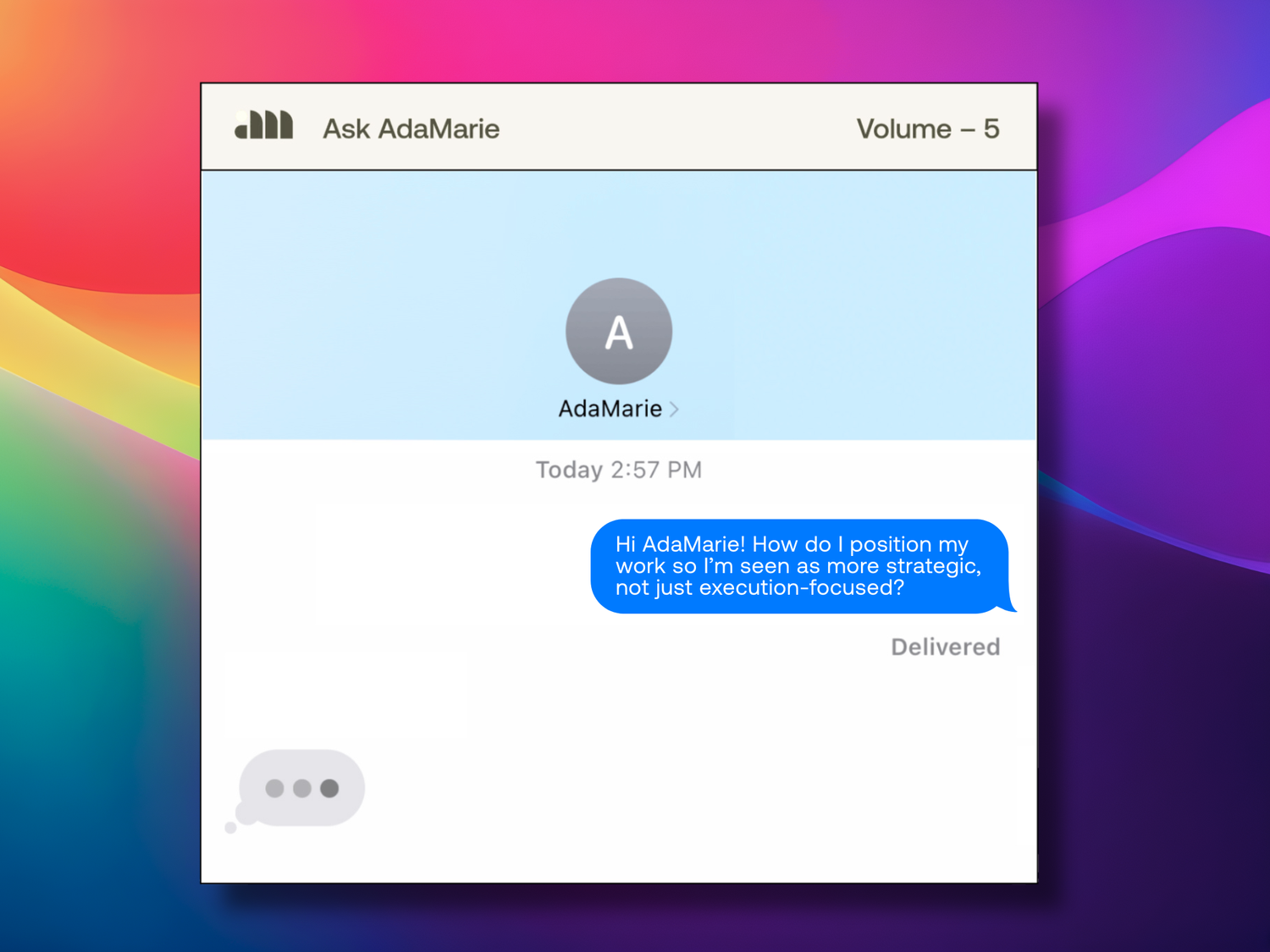 Ask AdaMarie: How do I position my work so I’m seen as more strategic ...