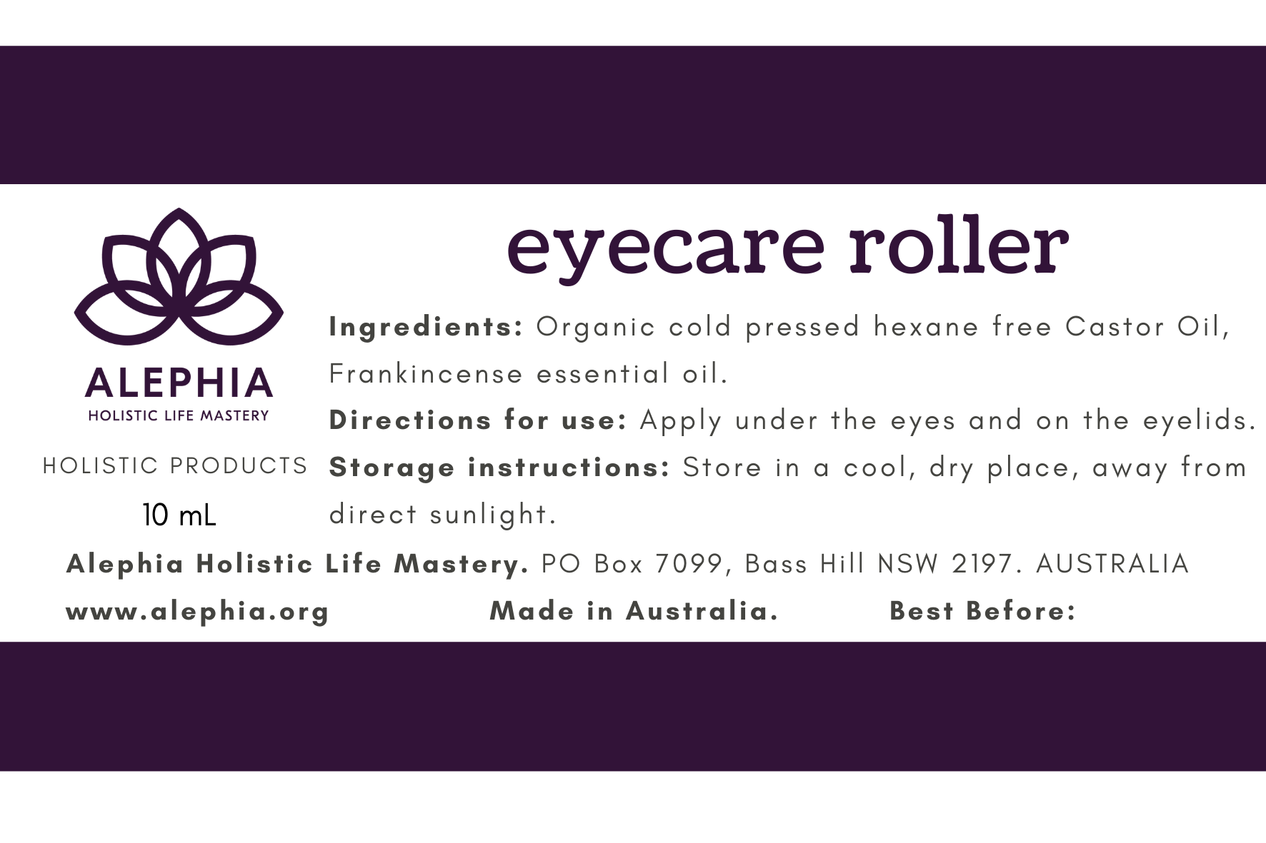 Nourishing Lip Roller 10 mL — Alephia Holistic Life Mastery