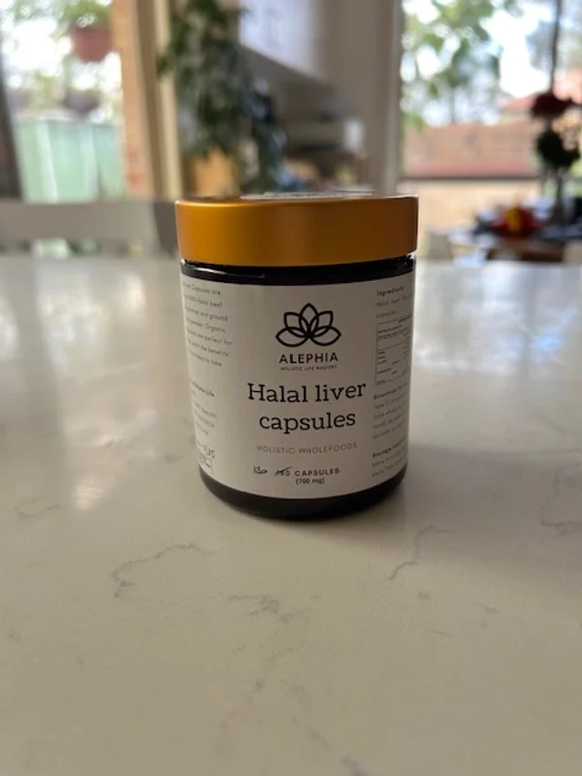 Halal Beef Liver Capsules & Powder — Alephia Holistic Life Mastery