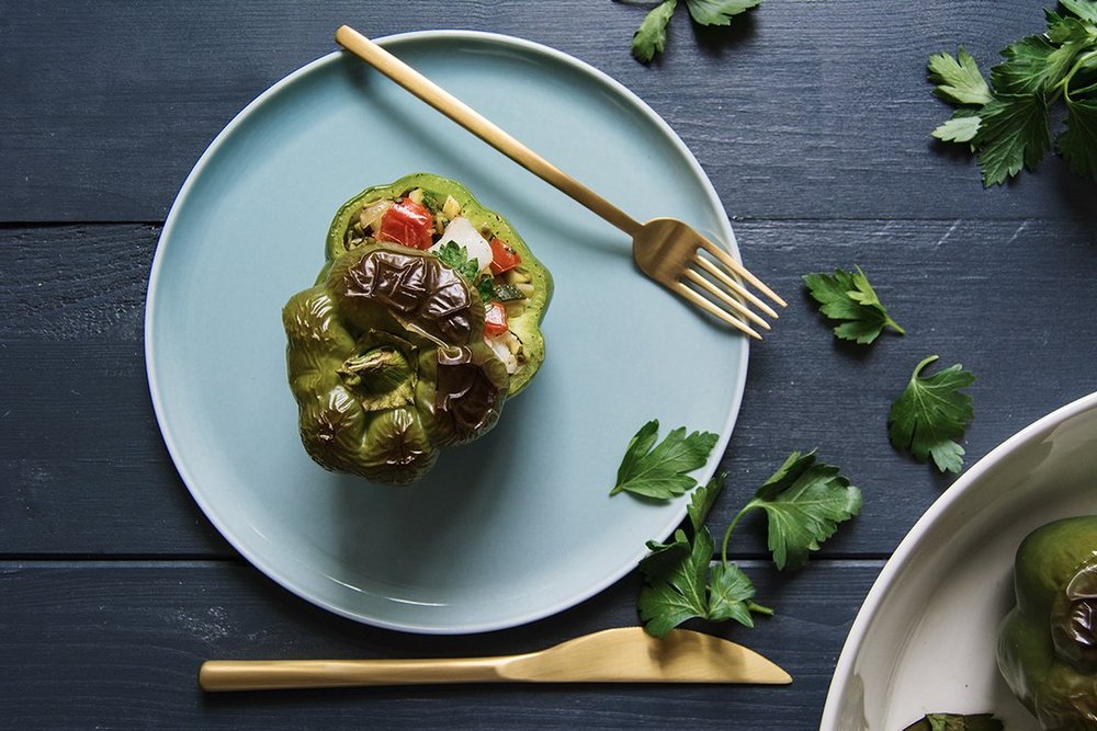 Maltese Stuffed Bell Peppers from my cookbook & a short trip to Malta ...