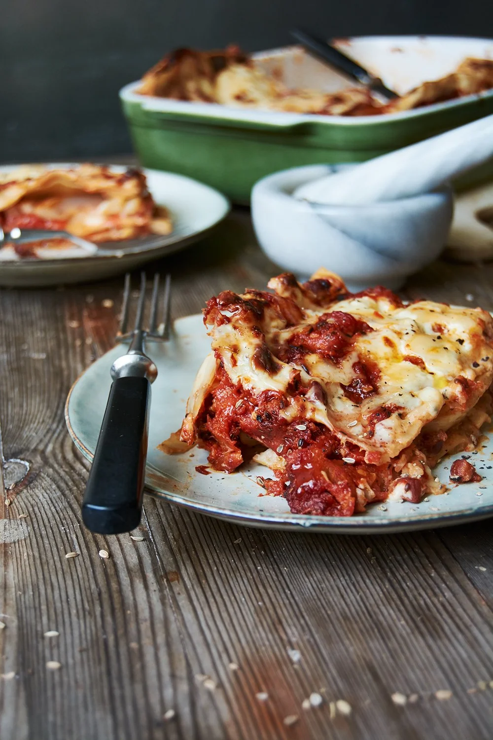 Fennel Tomato Lasagna with Crunchy Bacon — Meike Peters | eat in my kitchen