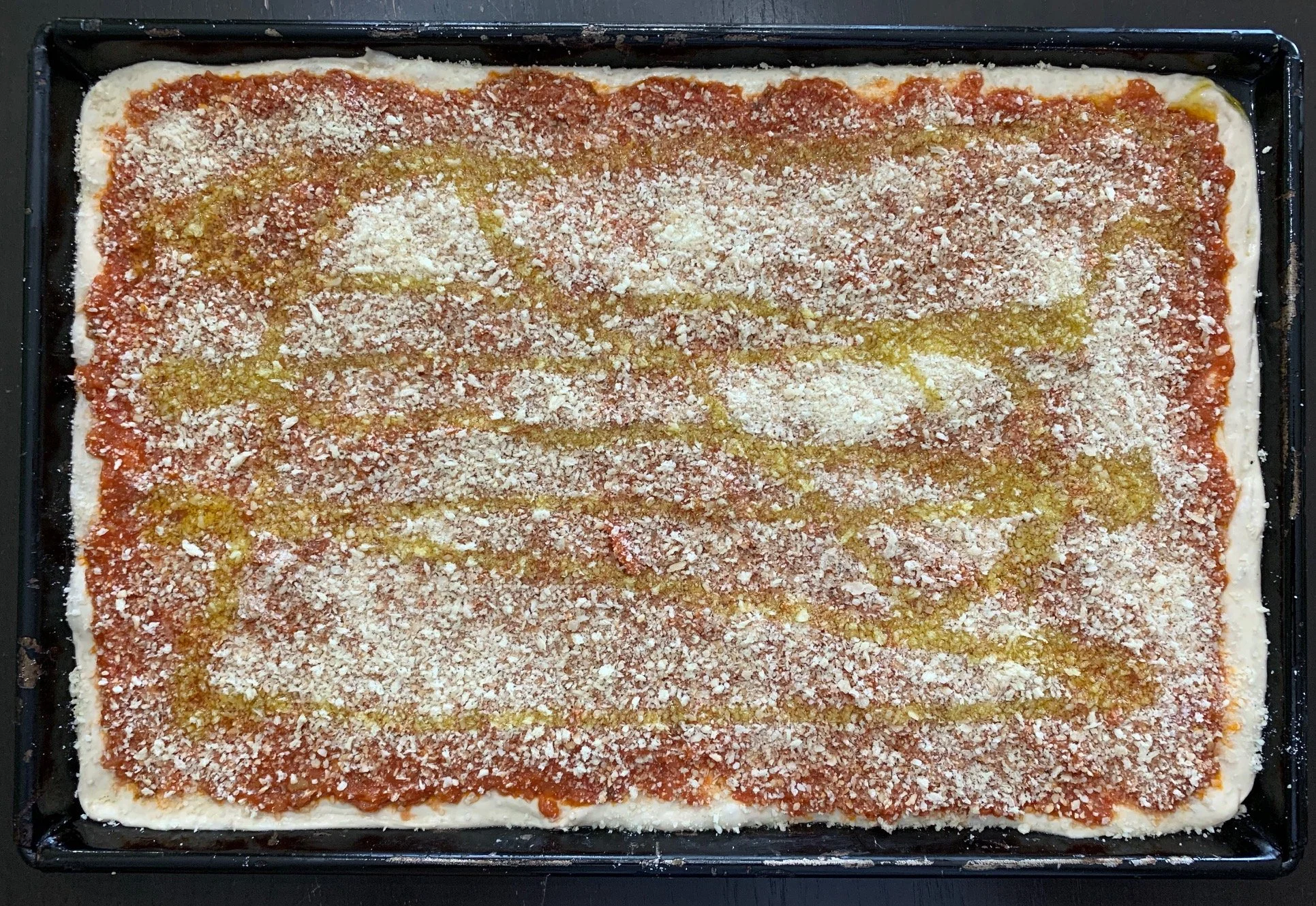Sicilian Christmas Pizza Sfincione - Chefinoz