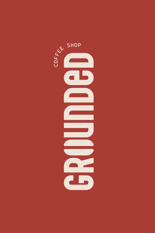 Coffee shop branding for Grounded — Miosotis Studio