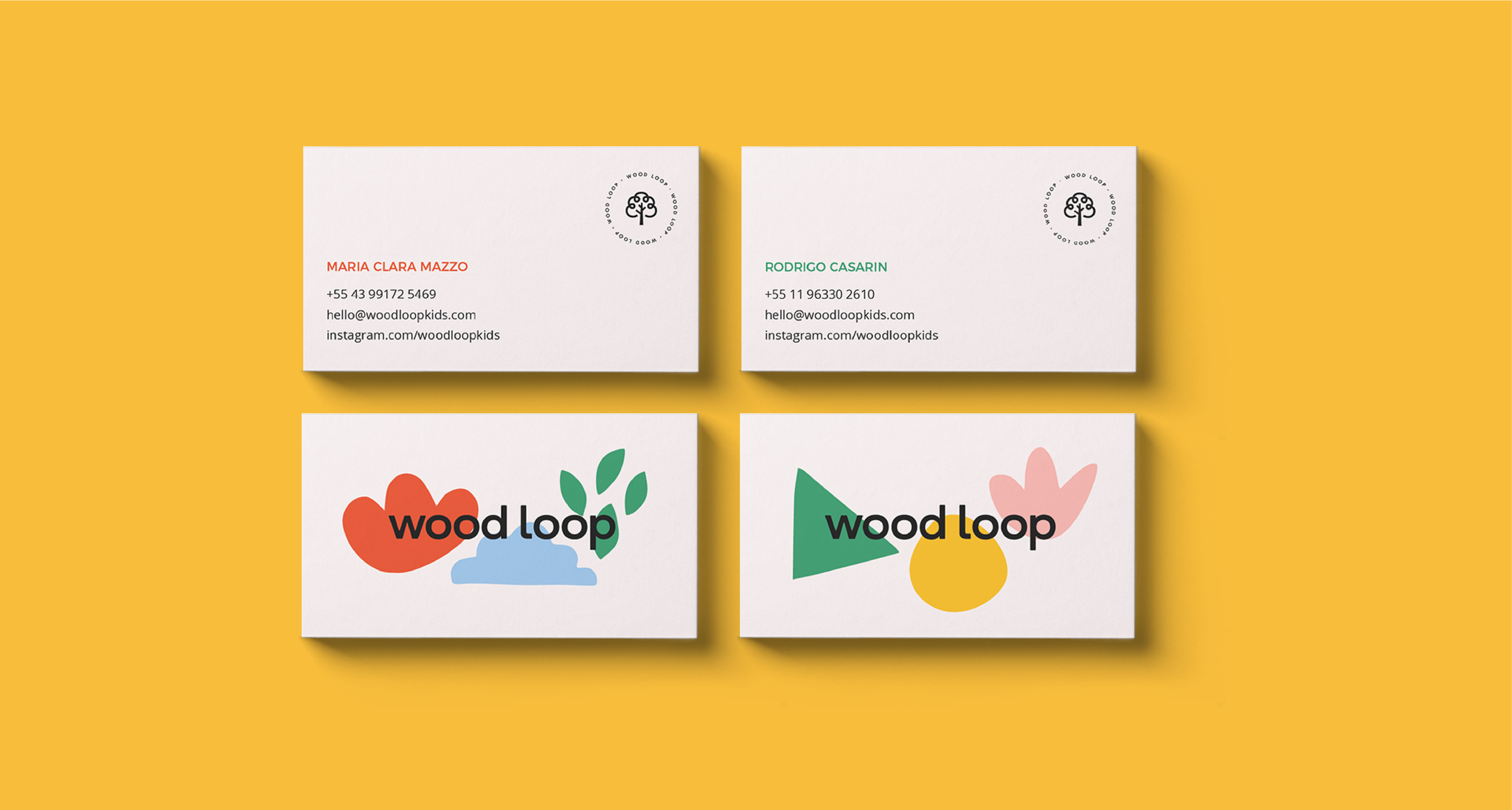 Wood Loop Branding — Miosotis Studio