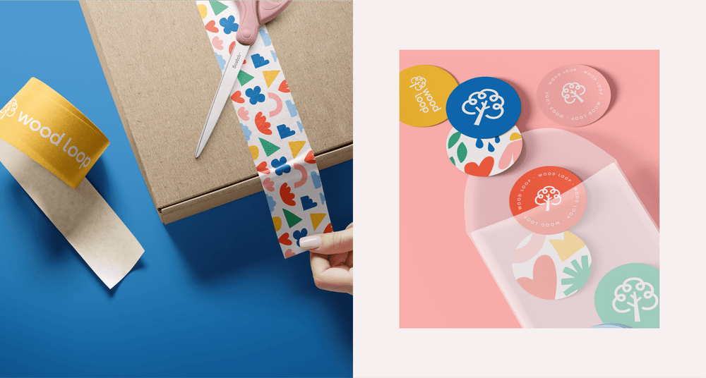 Wood Loop Branding — Miosotis Studio