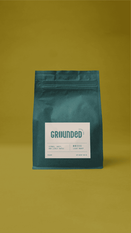 Coffee shop branding for Grounded — Miosotis Studio
