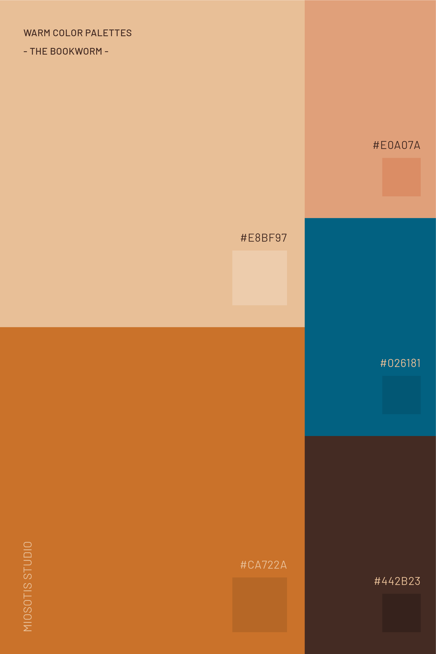 Elevate your brand with 5 captivating warm color palettes — Miosotis Studio