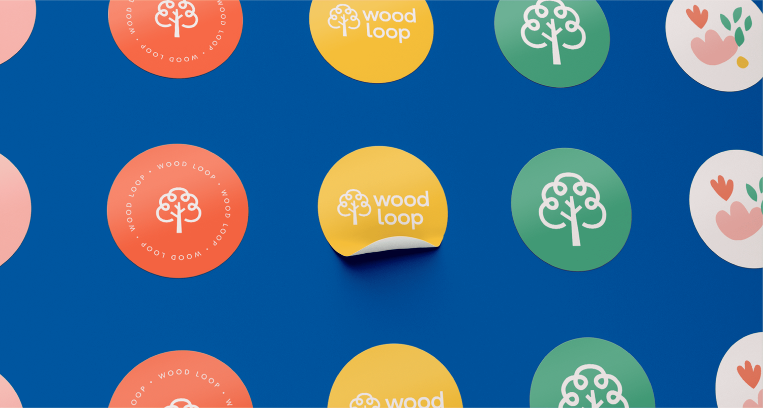 Wood Loop Branding — Miosotis Studio