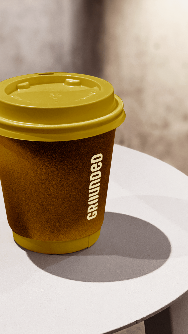 Coffee shop branding for Grounded — Miosotis Studio