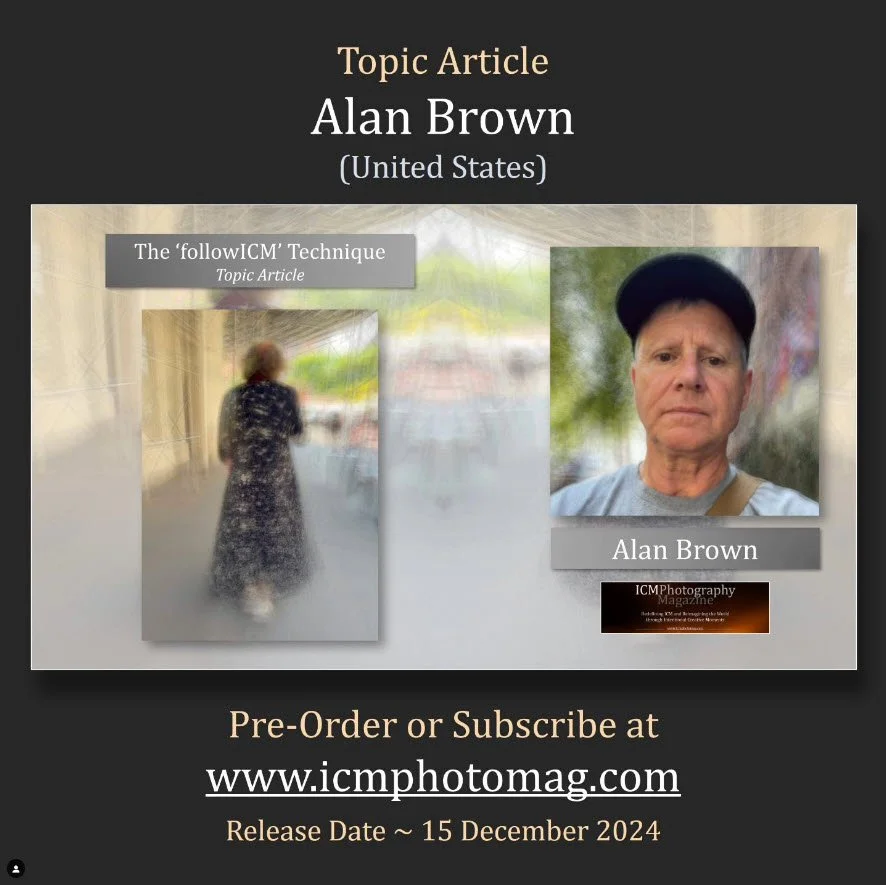 announcement — Blog — Alan Brown | Intentional Camera Movement (ICM ...