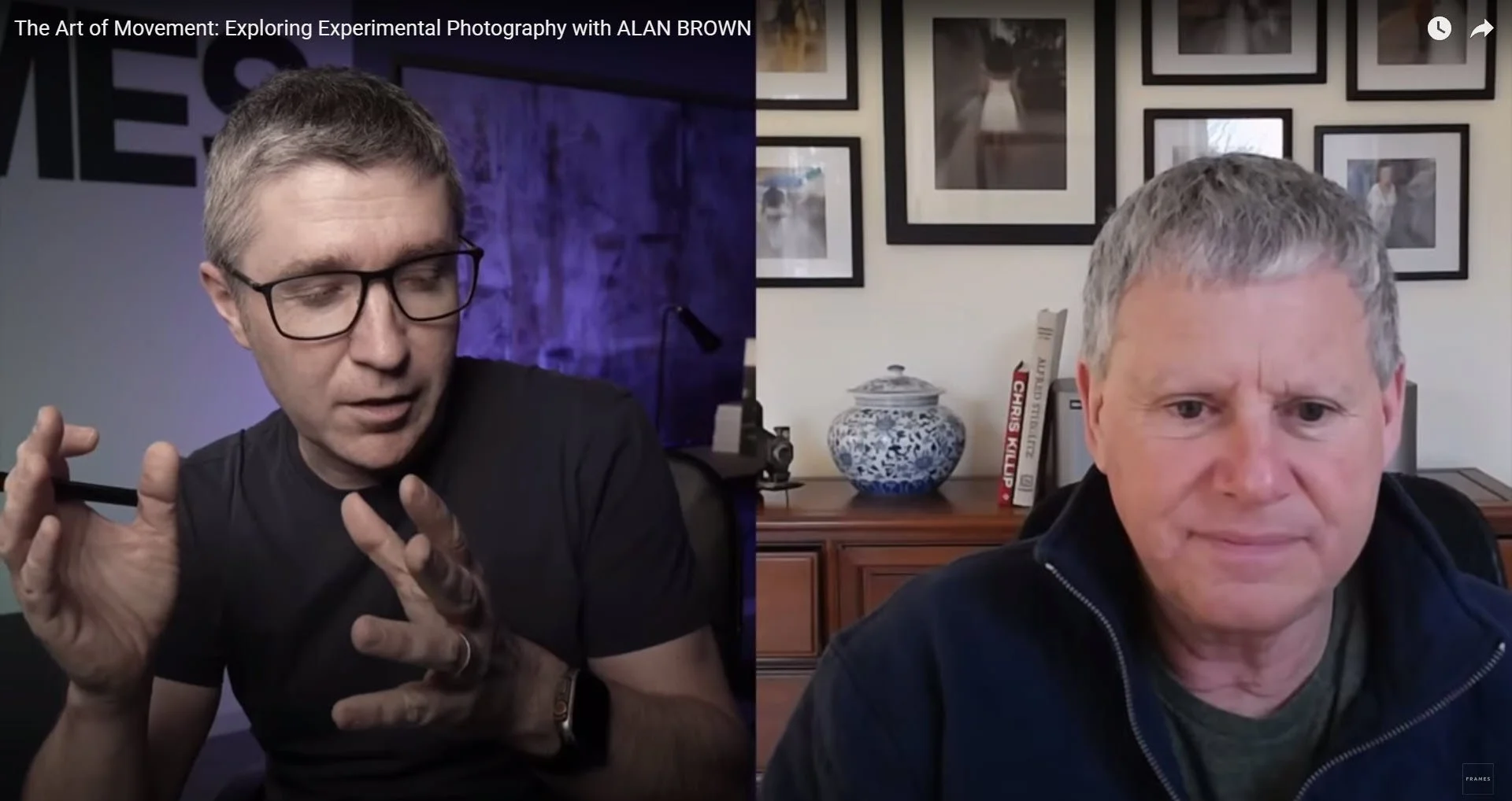 a conversation with Frames — Alan Brown | Intentional Camera Movement ...