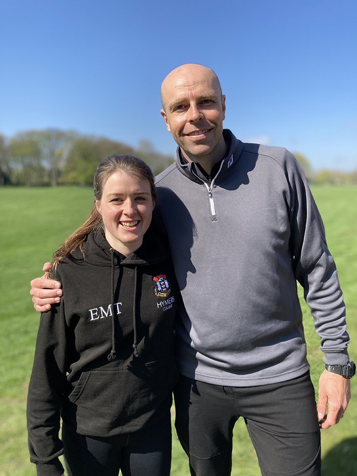 Decathlete Dean Macey visits Hymers — Hymers College
