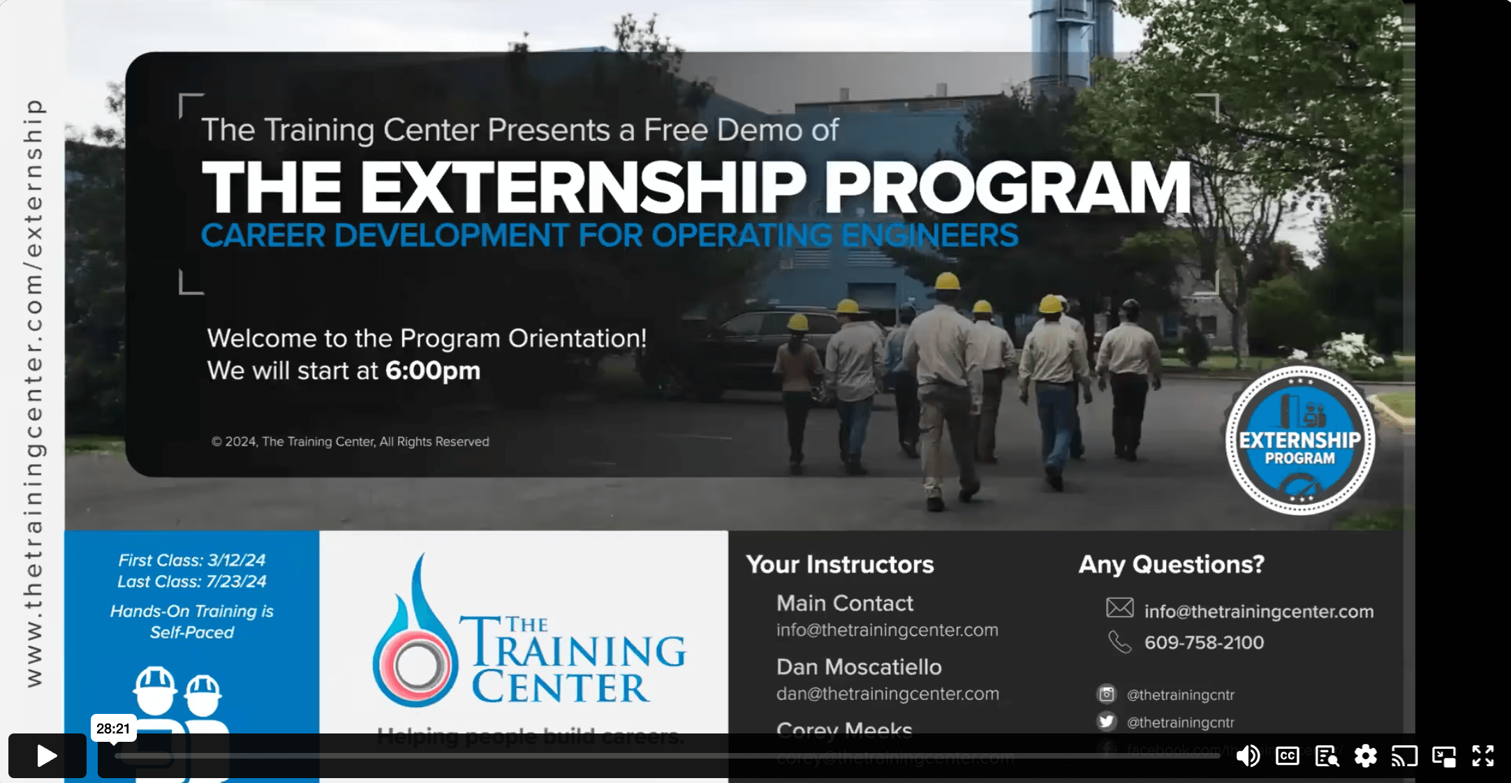 Career Development for Plant Operators — The Training Center | Online ...