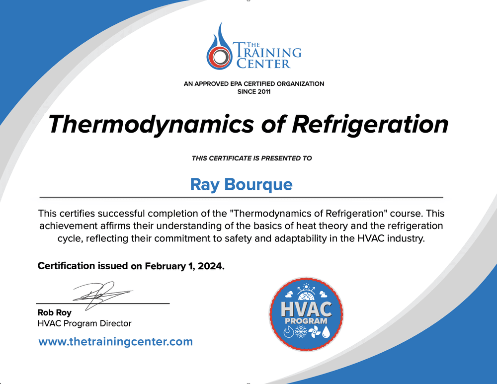 Refrigeration Certification Online Course | The Training Center
