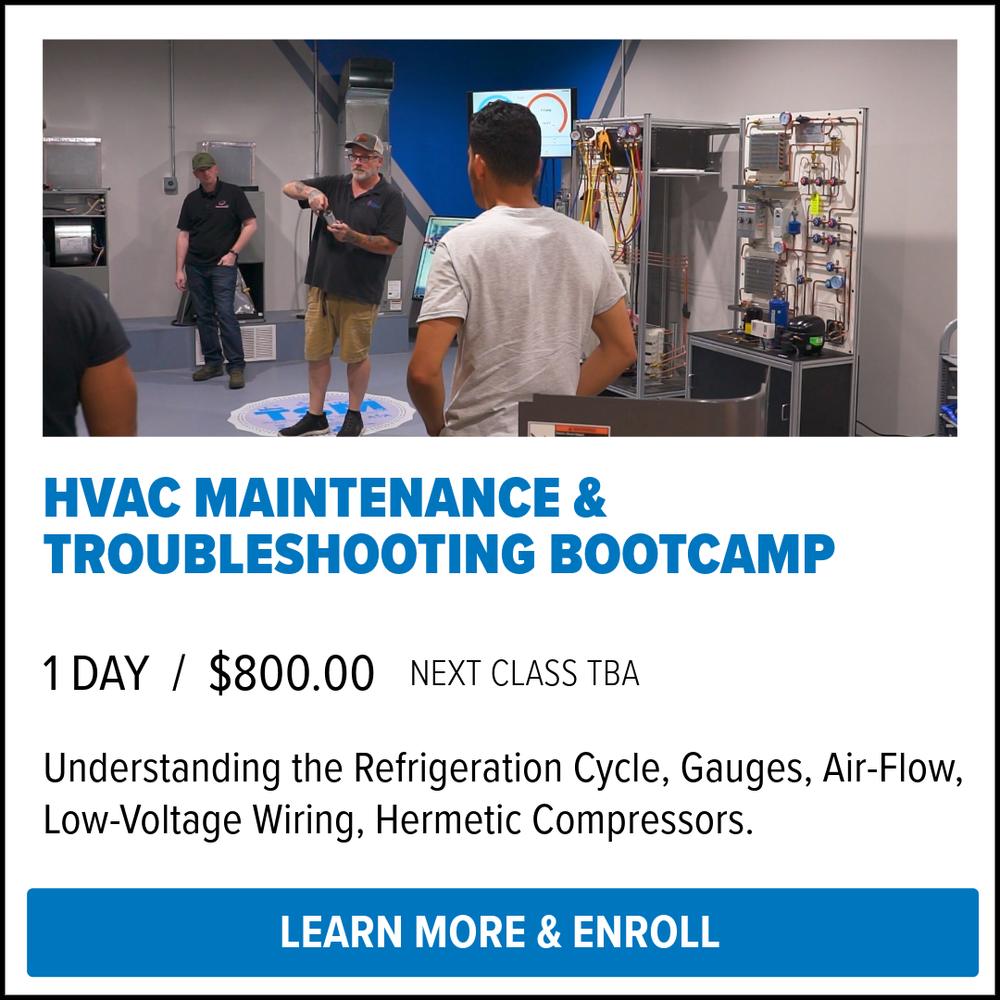 HVAC Training Classes & Bootcamps | The Training Center