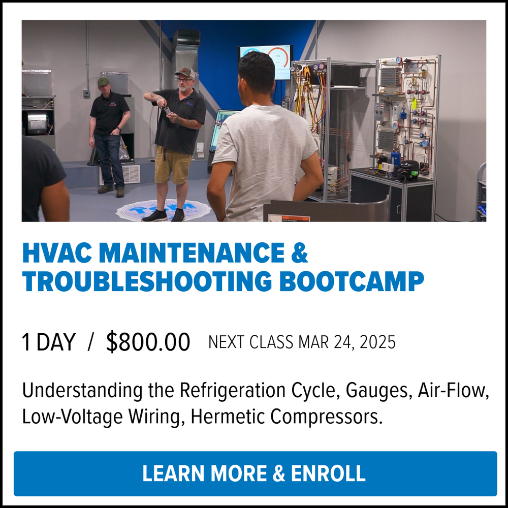 HVAC Training Classes & Bootcamps | The Training Center