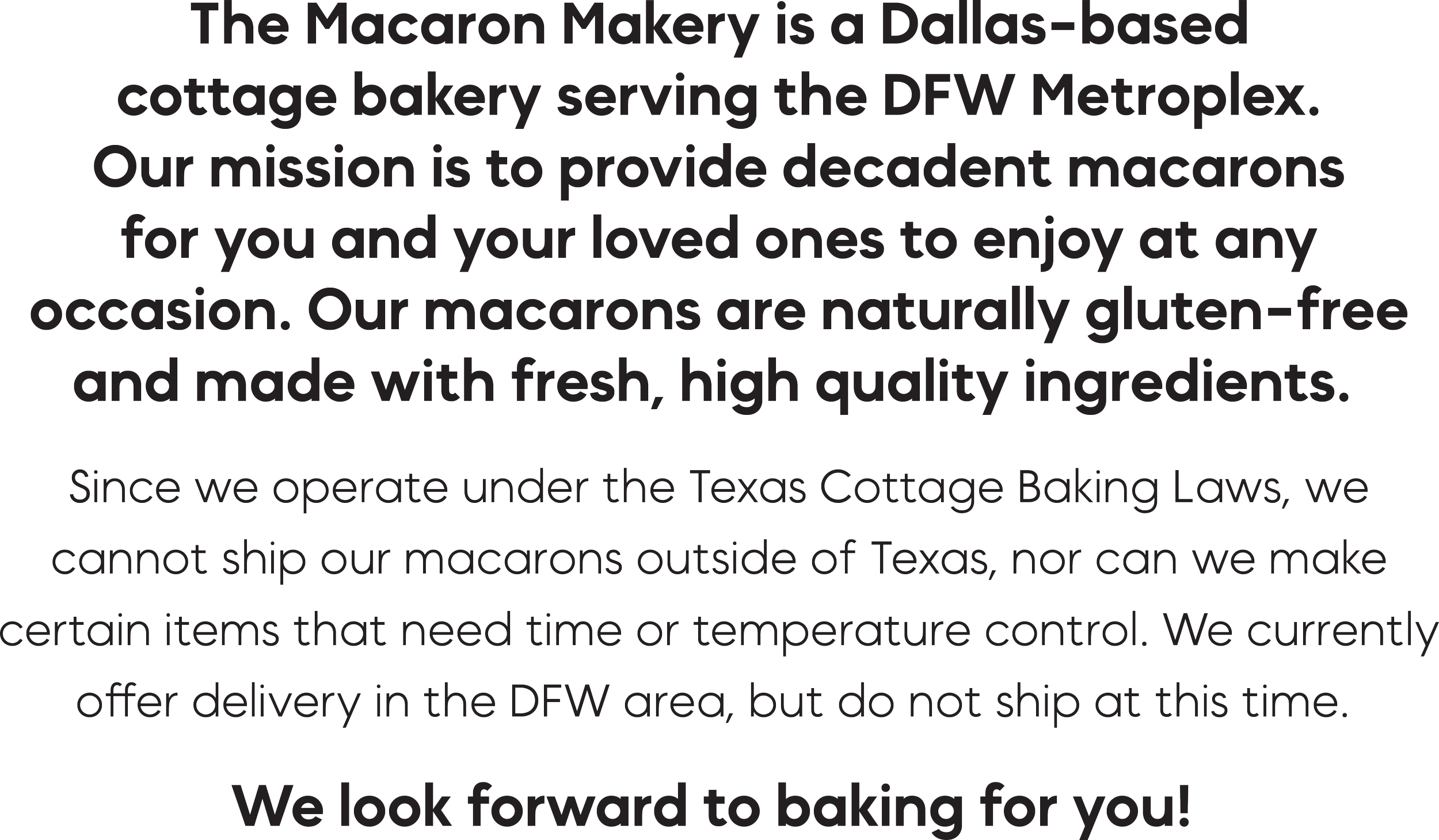 About — The Macaron Makery