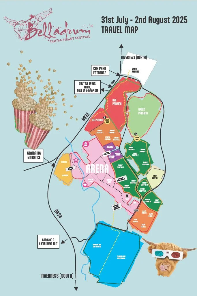 Belladrum 2025: Traffic and Travel Information — Belladrum Festival