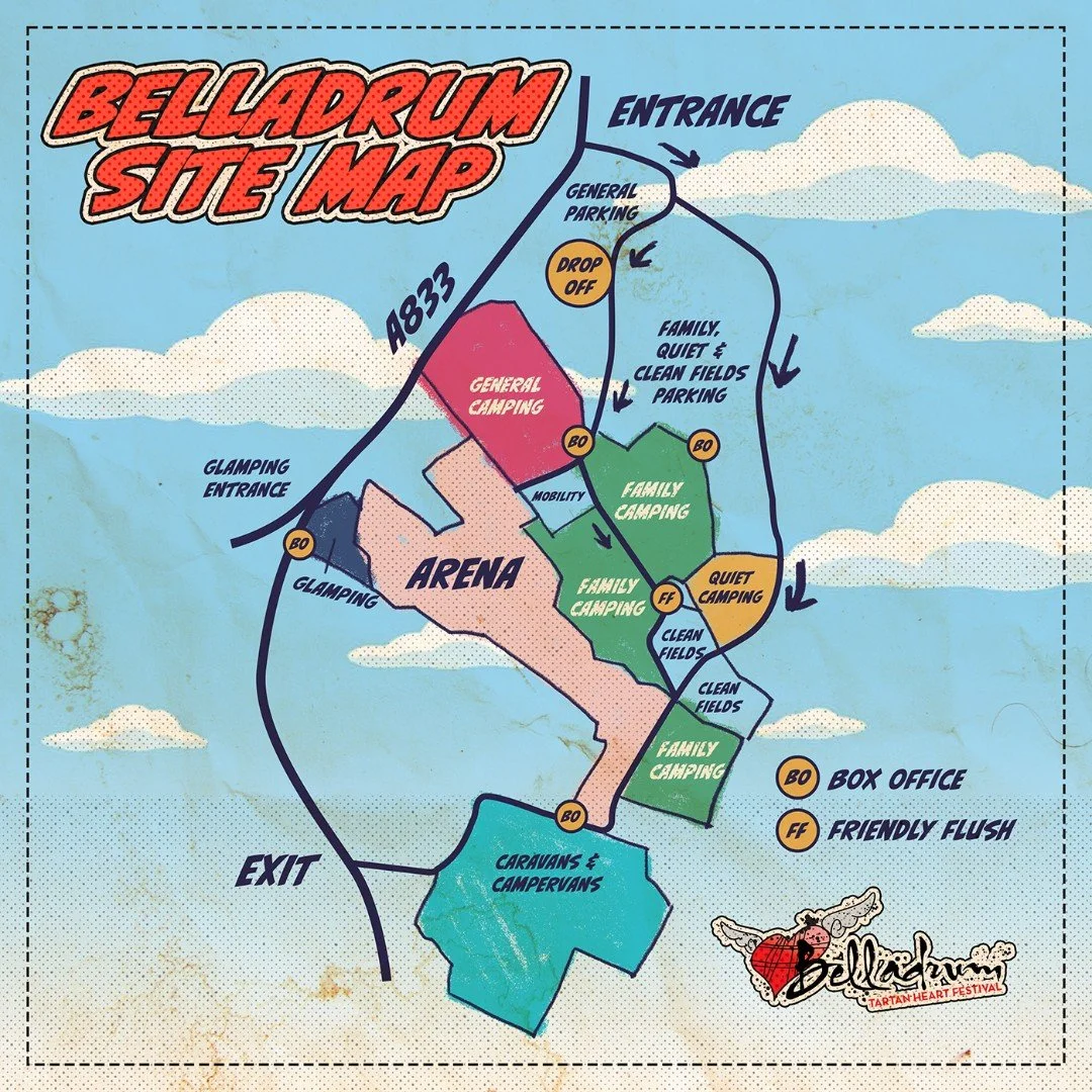 Map — Belladrum Festival 2024 - Homegrown in the Highlands