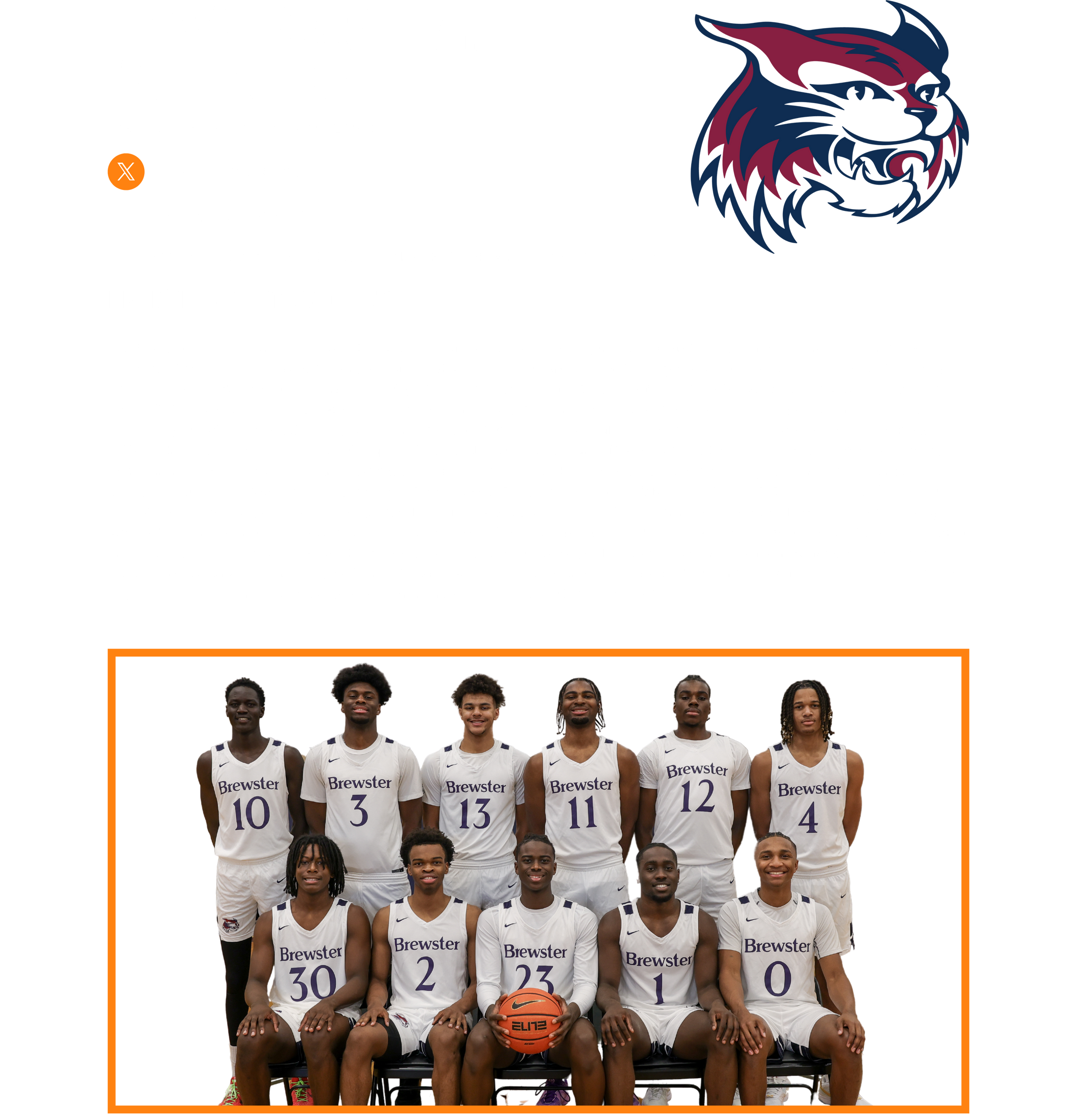 EYBL Scholastic Conference Tournament Program — PLAYBOOKGRP