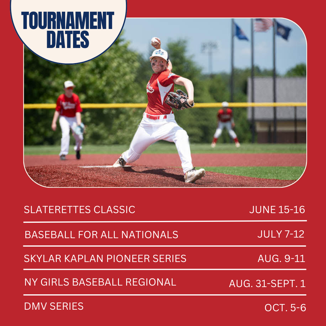 TOURNAMENT SCHEDULE 2024 — DC Girls Baseball