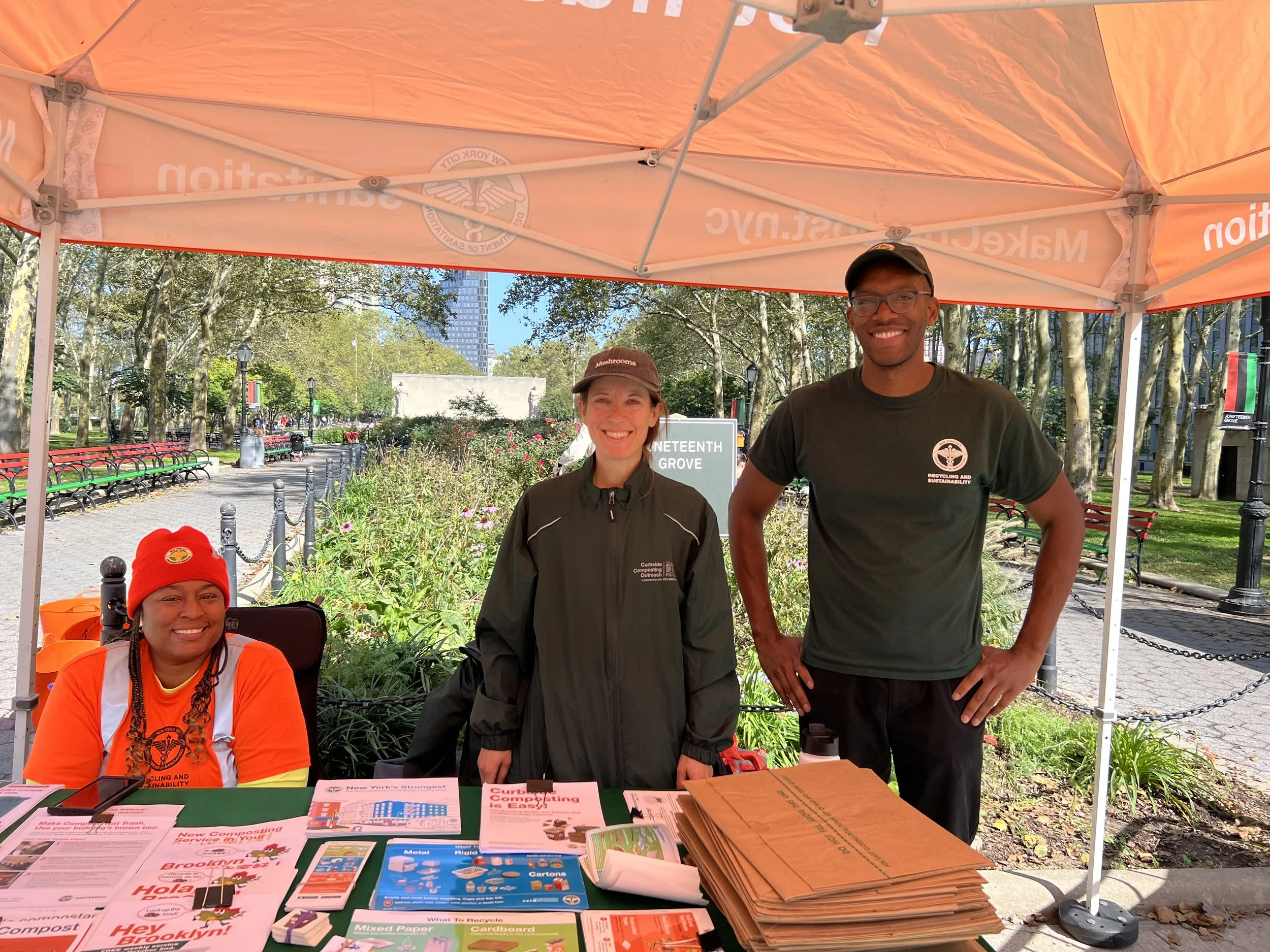 DSNY Compost Giveback was a huge success! — Cadman Park Conservancy